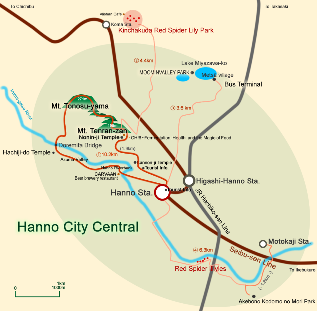 Take a leisurely walk in Mt. Tenran-zan, Hanno | Day trips from Tokyo ...